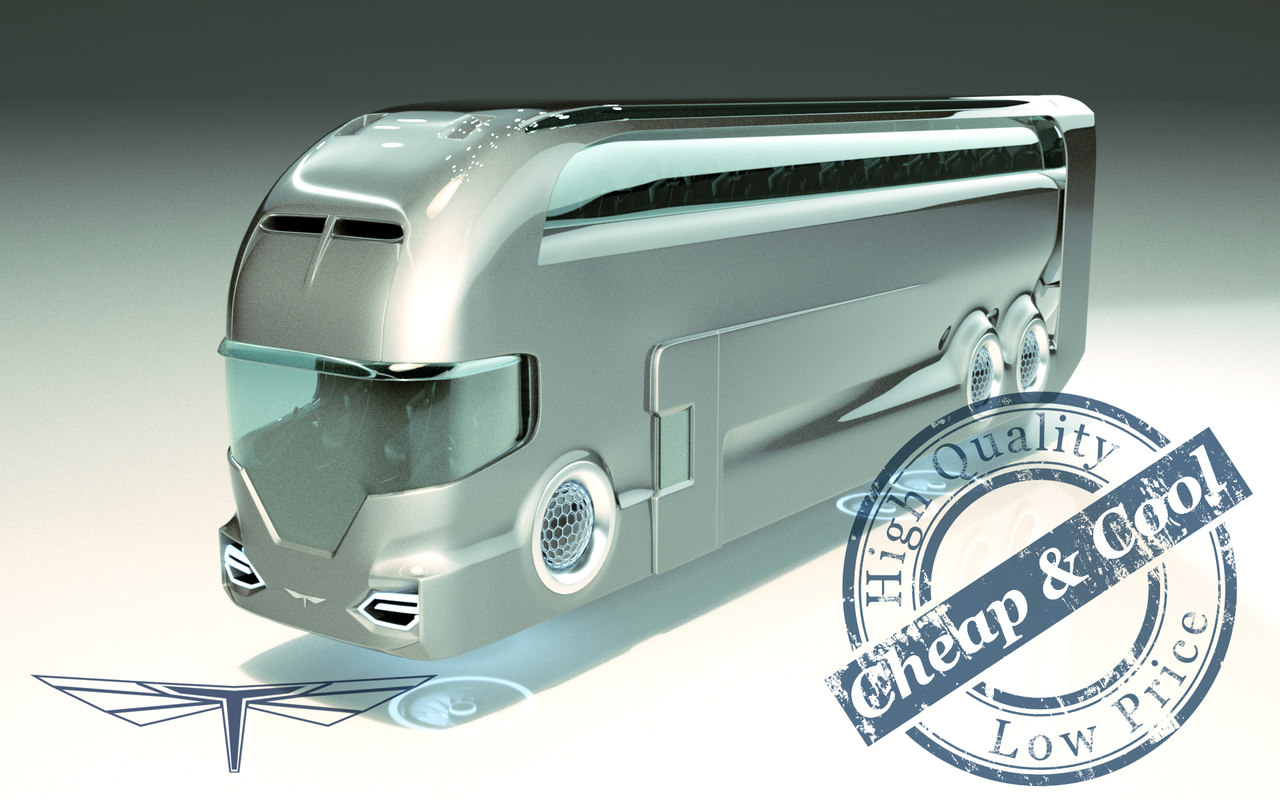 Hover bus 3D model - TurboSquid 1221227