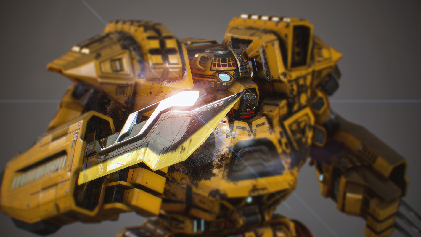 Mech 3D model - TurboSquid 1221330