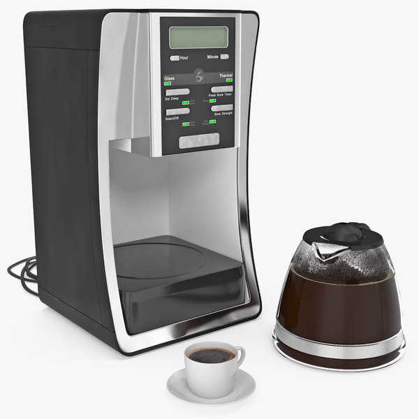 3d model coffee maker
