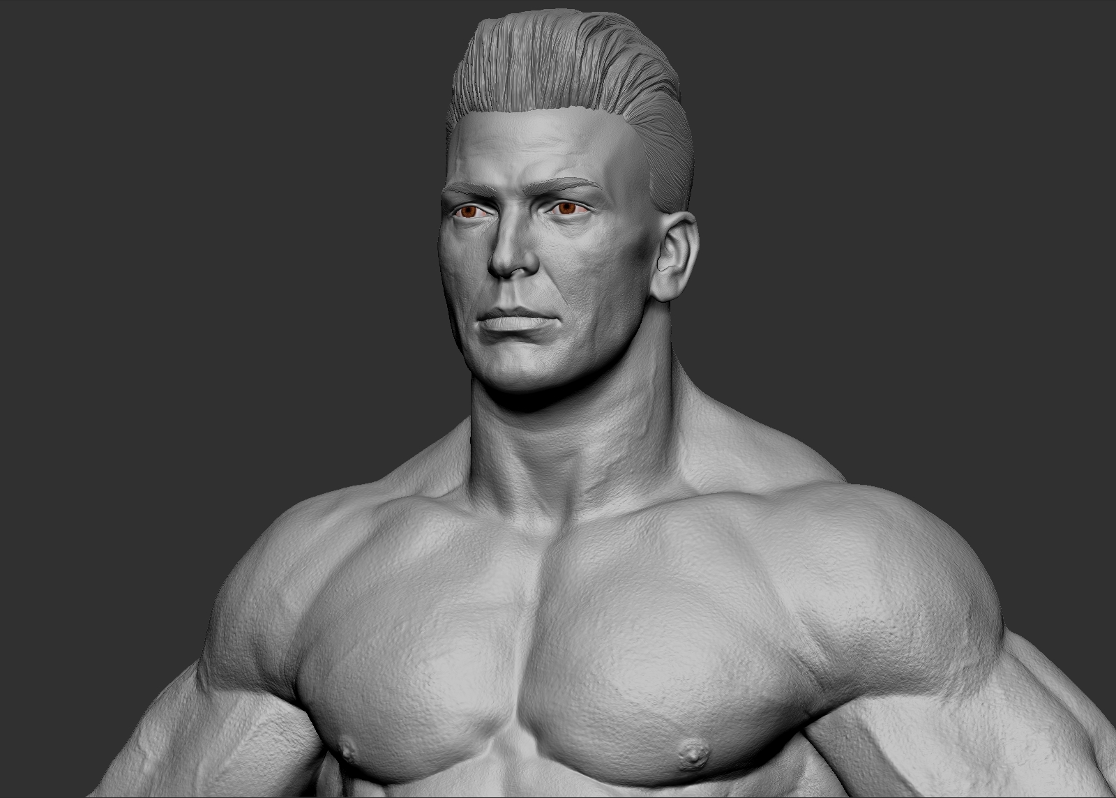 Fitness bodybuilder super hero model - TurboSquid 1221432