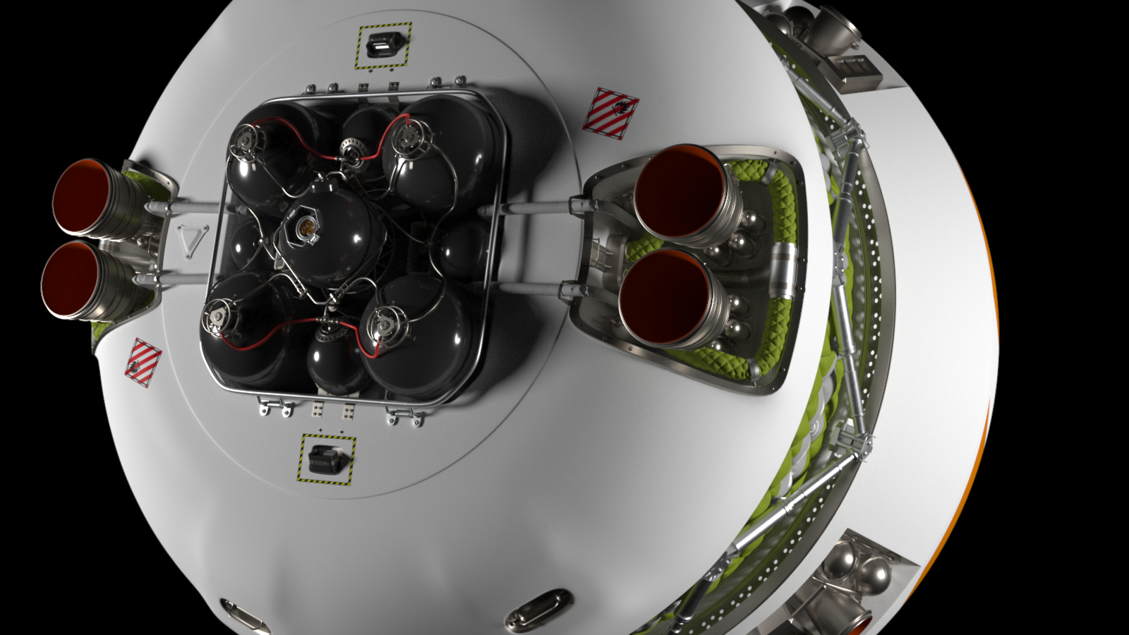 3D concept spacecraft - TurboSquid 1221496