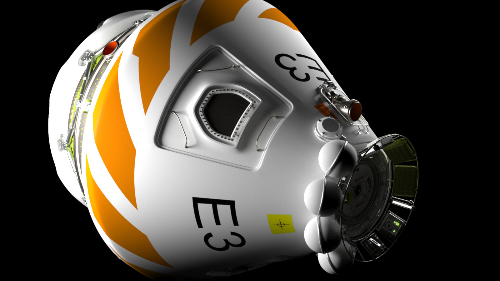 3D concept spacecraft - TurboSquid 1221496