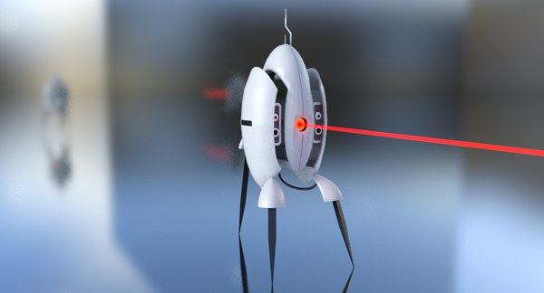 Sentry turret portal model - TurboSquid 1221567 Sentry turret portal model - TurboSquid 1221567
