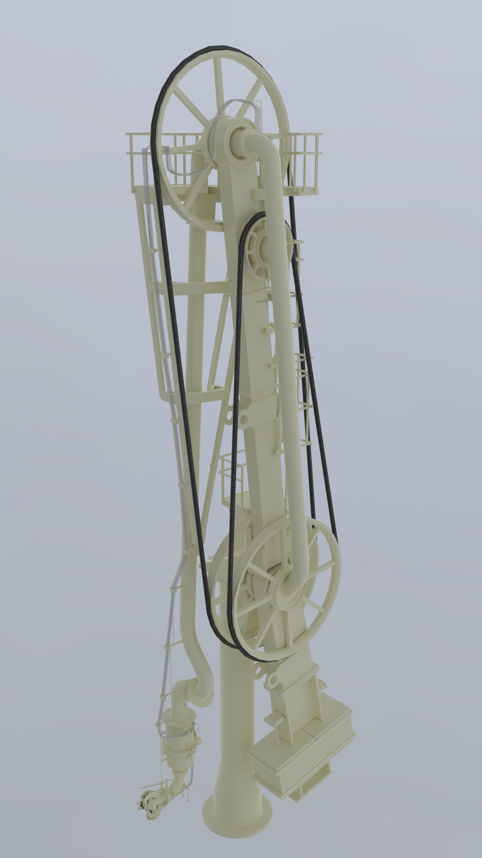 3D lng loading arm model - TurboSquid 1221647