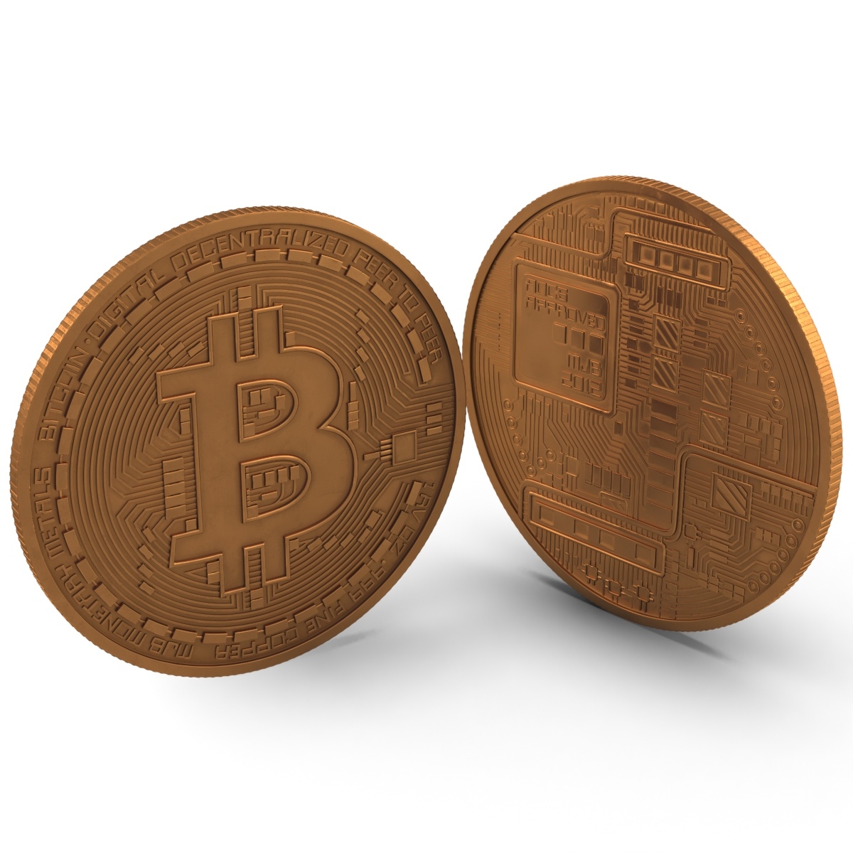 Bitcoin coin 3D model - TurboSquid 1221794