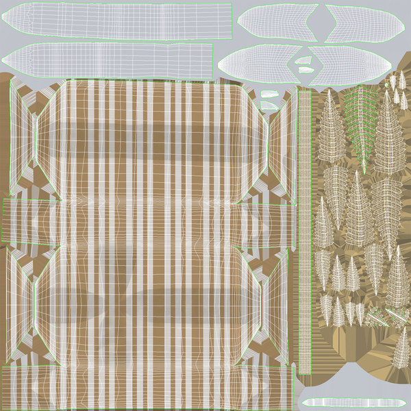 Wrapped christmas gift 02 3D model - TurboSquid 1221805