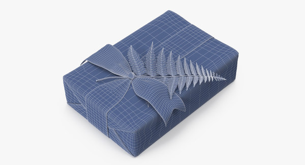 Wrapped christmas gift 02 3D model - TurboSquid 1221805