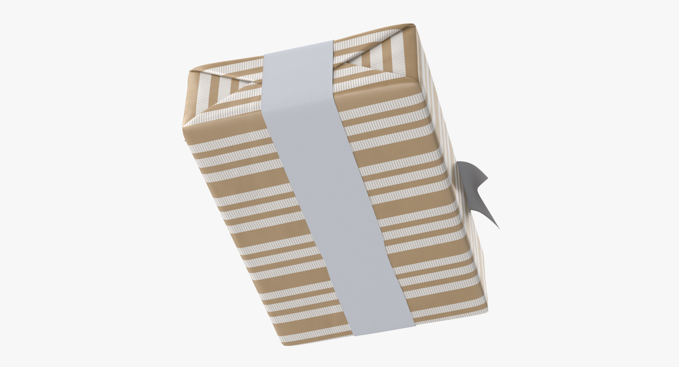 Wrapped christmas gift 02 3D model - TurboSquid 1221805