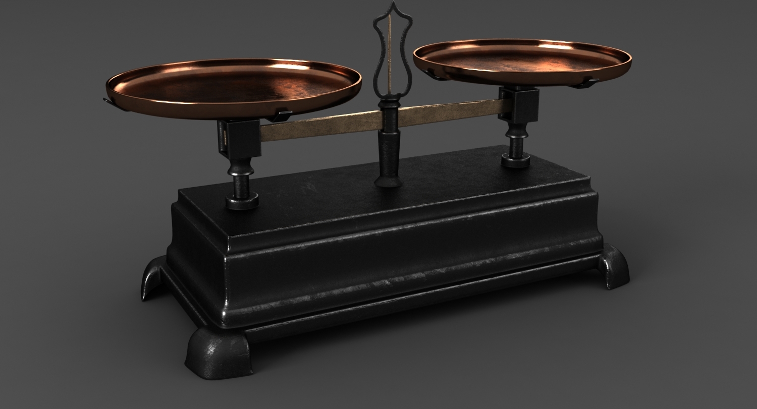 3D scales pack - TurboSquid 1221850