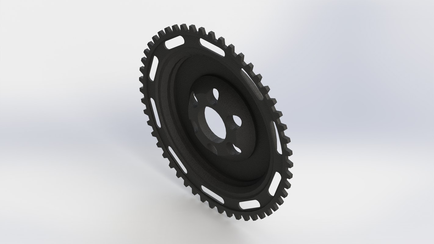 Lightened flywheel 3D model - TurboSquid 1221999