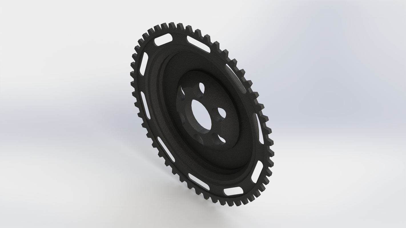 Lightened flywheel 3D model - TurboSquid 1221999