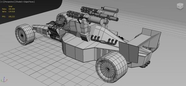 Formula1 warrior 3D model - TurboSquid 1222311