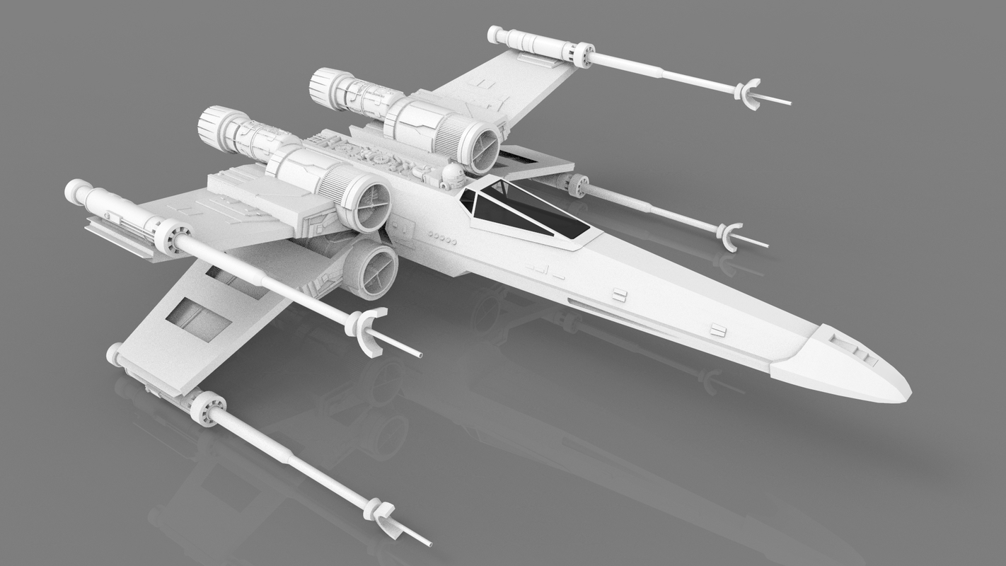 3D x-wing model - TurboSquid 1222327
