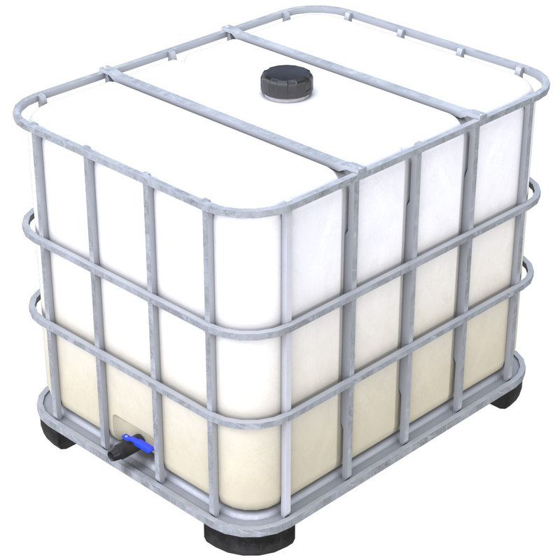 3D caged ibc tote 1 - TurboSquid 1222366