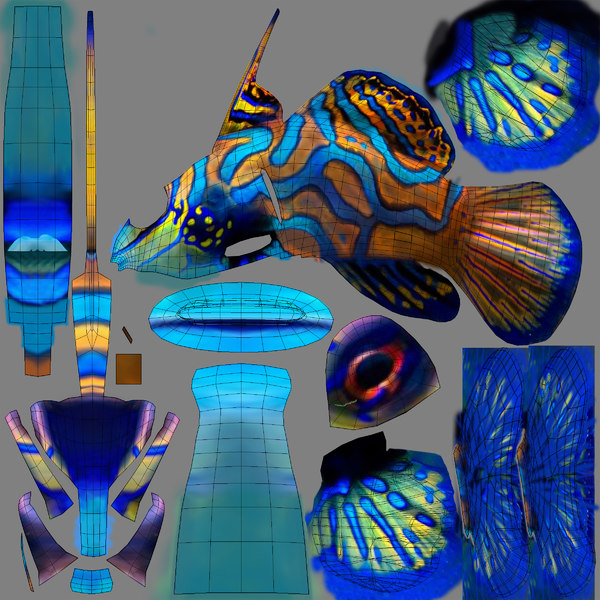 Reef fish 3D model - TurboSquid 1222381