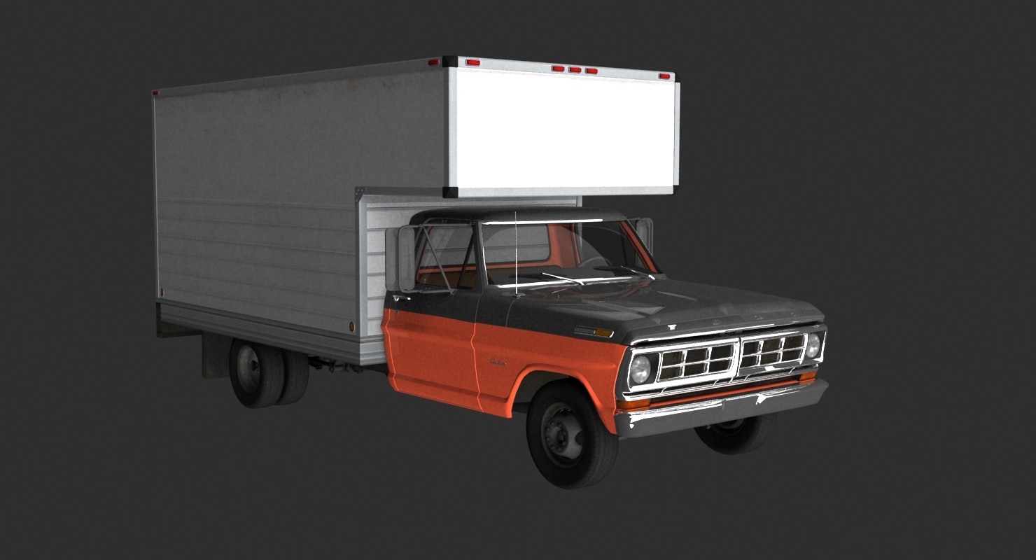 Truck f-350 3D model - TurboSquid 1222460