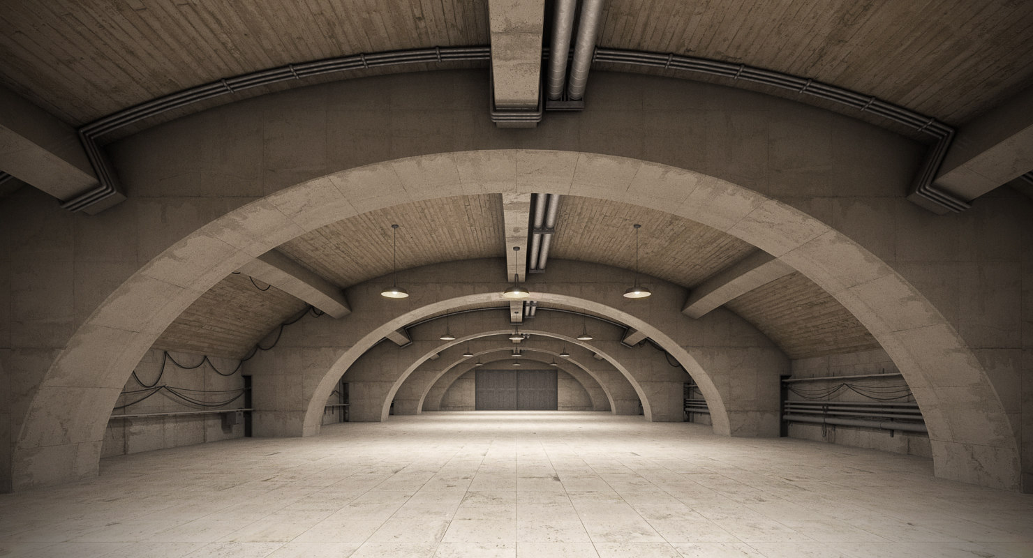 Bunker realistic 3D model - TurboSquid 1222551