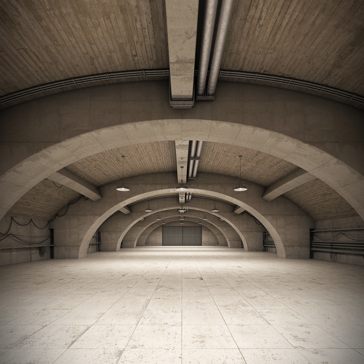 Bunker realistic 3D model - TurboSquid 1222551