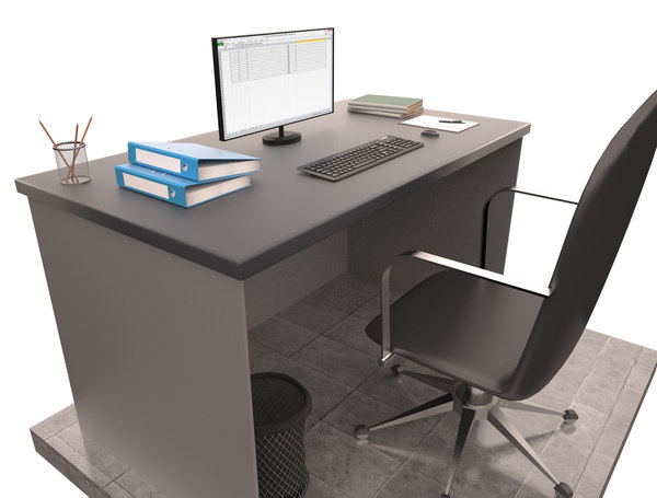 Desk 3D Models for Download | TurboSquid