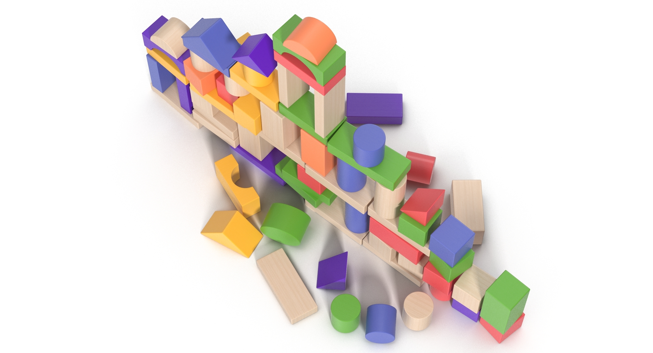 3D baby building blocks - TurboSquid 1222801