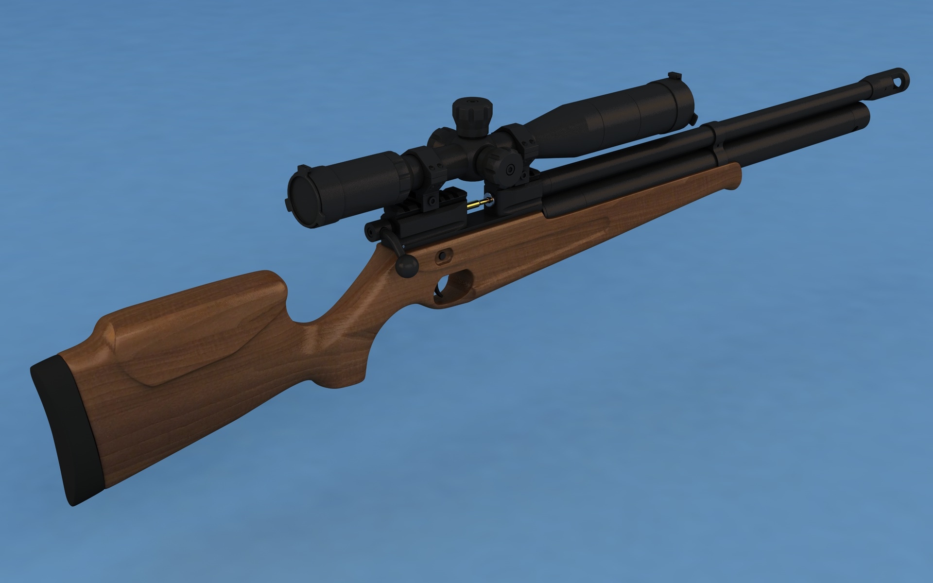 3D ataman pcp m2r rifle - TurboSquid 1222834