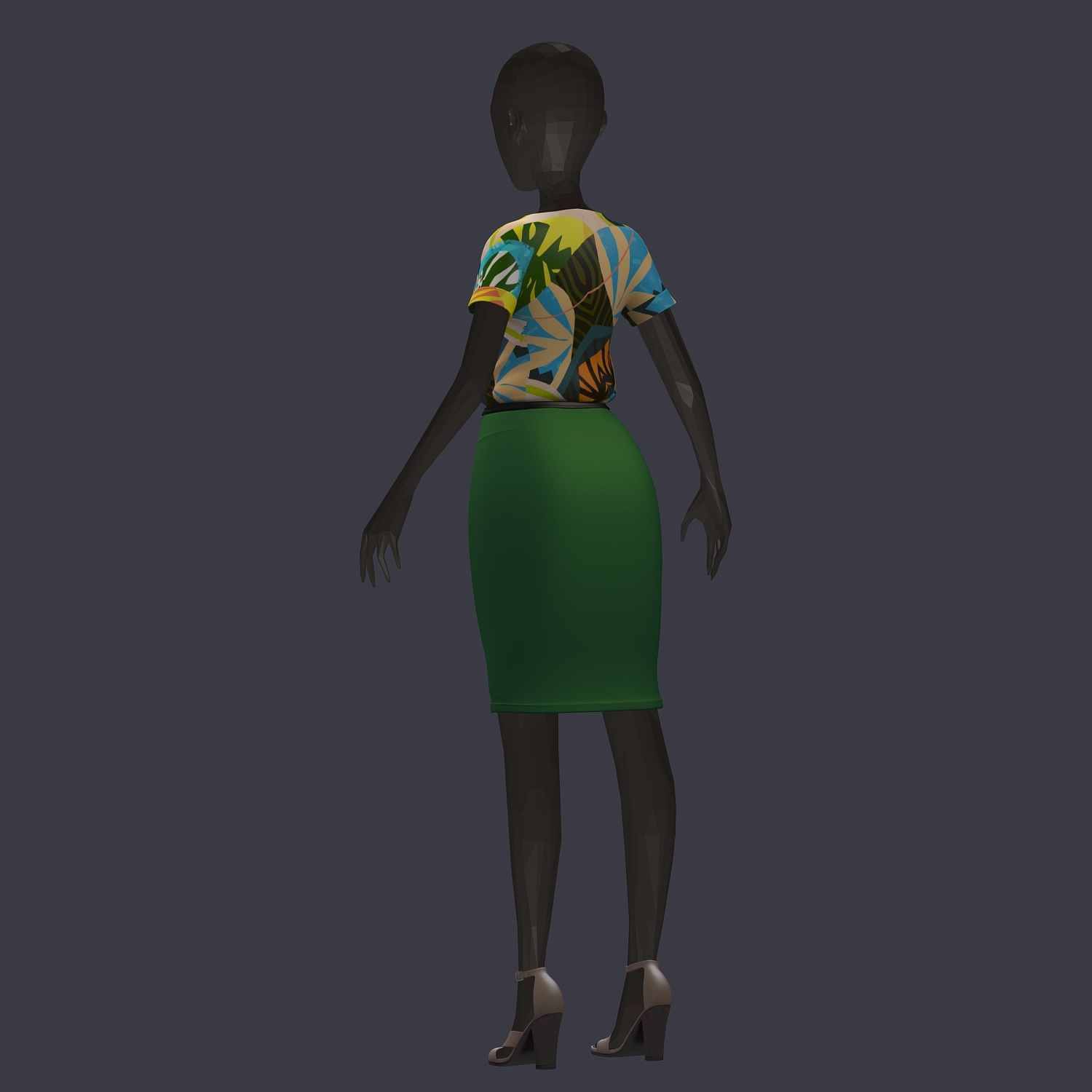 3D stylish avatar base set - TurboSquid 1222864