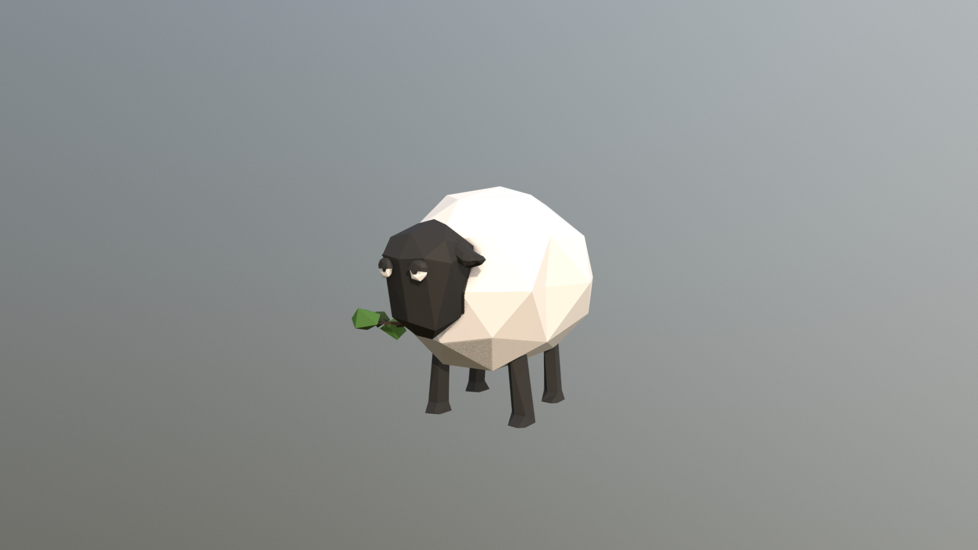Sheep low-poly 3D model - TurboSquid 1222875