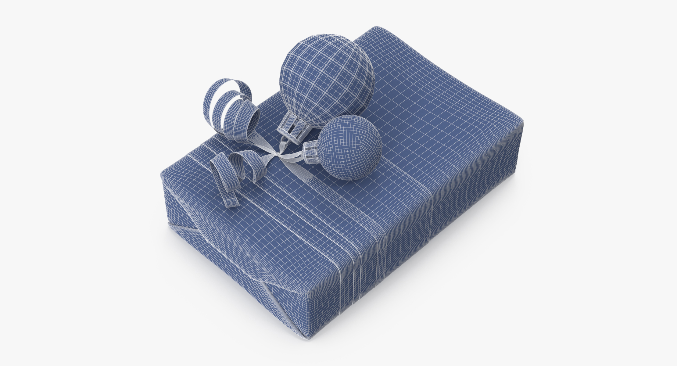 3D wrapped christmas gift 02 model - TurboSquid 1222927