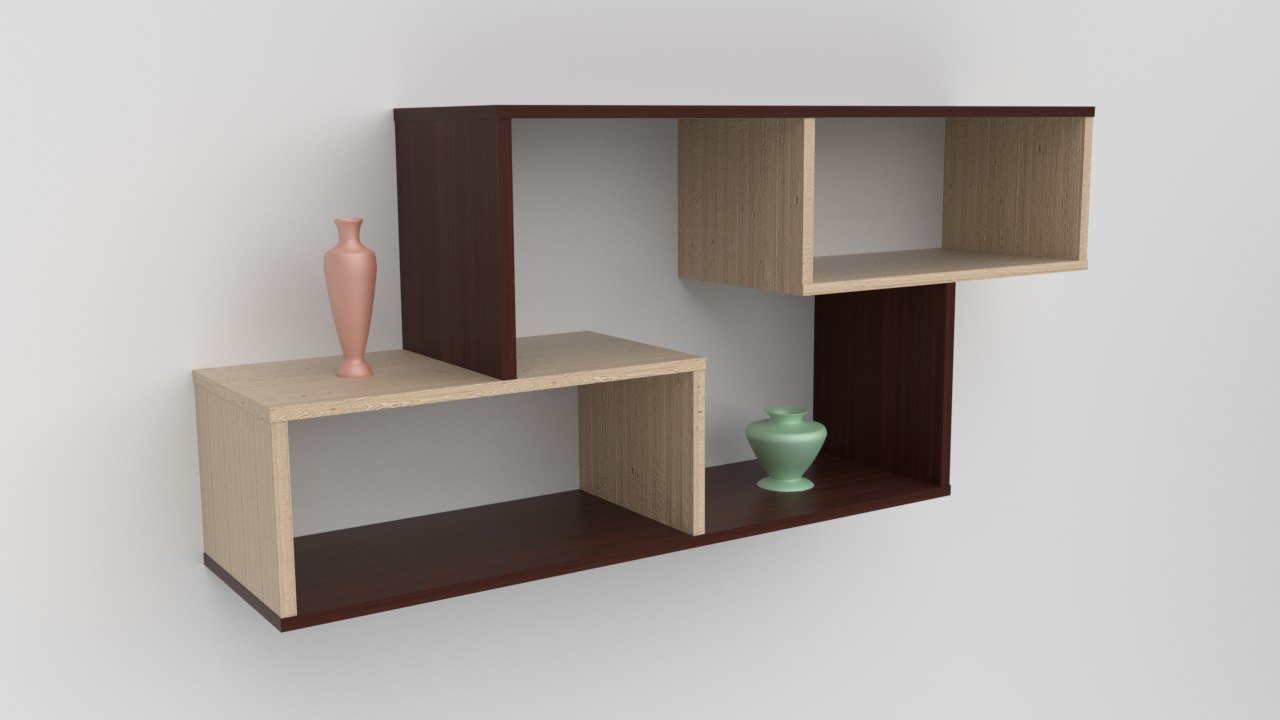3D model wall shelf - TurboSquid 1223140