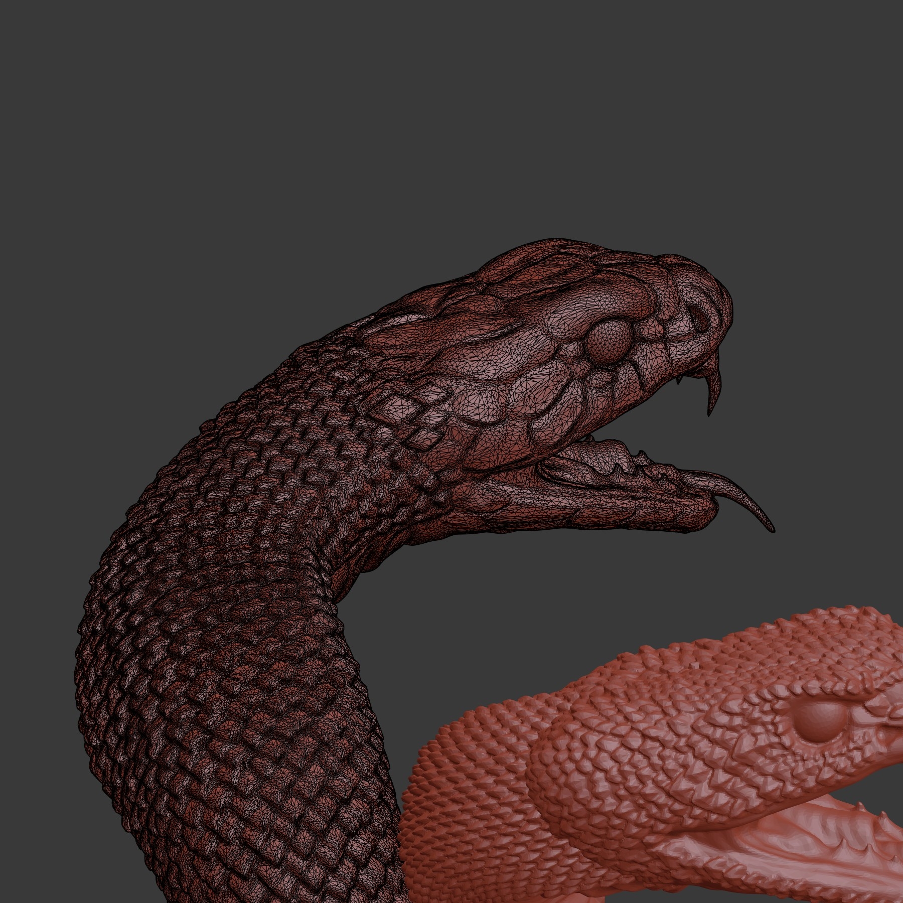 3D model snake - TurboSquid 1223170