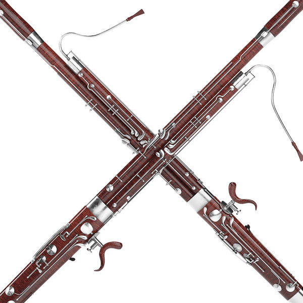 bassoon 3d model