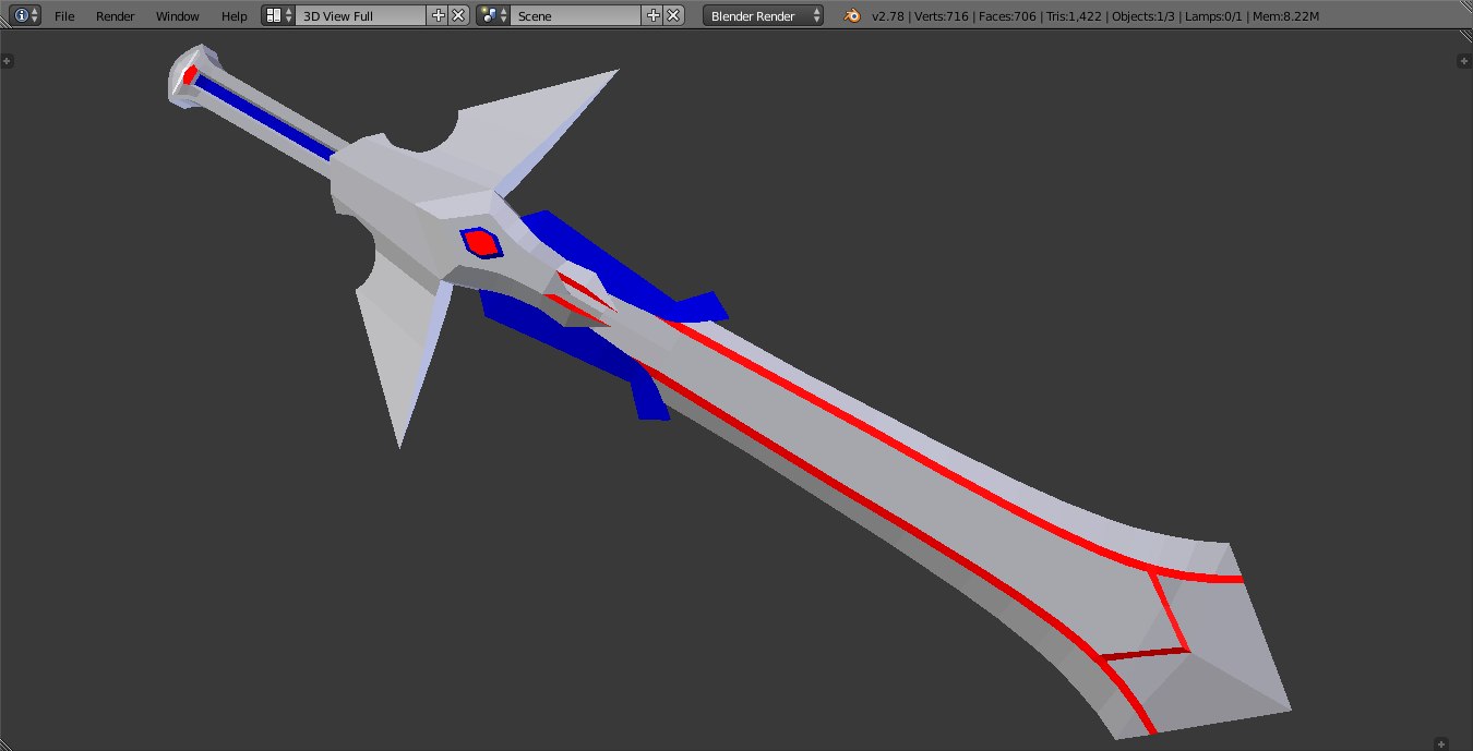 3D swords blaster blade - TurboSquid 1223324
