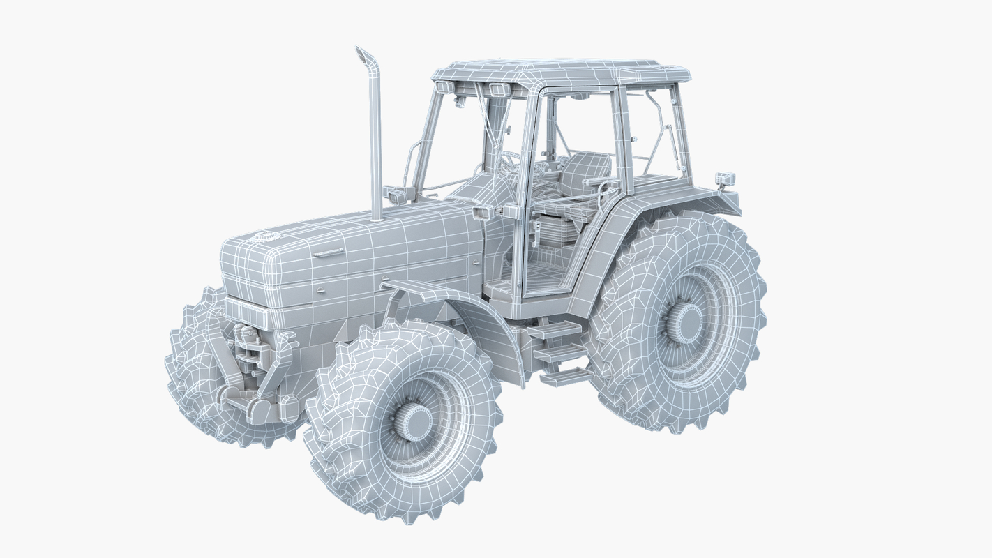 3D tractor - TurboSquid 1223338