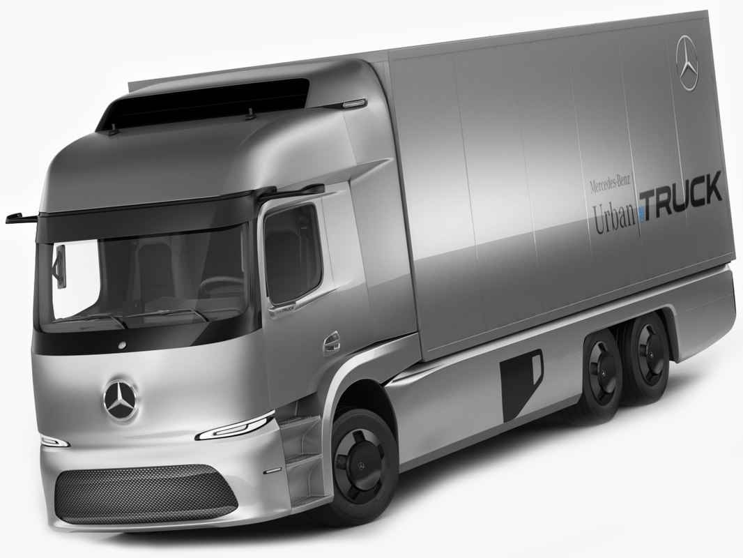 3D mercedes urban etruck - TurboSquid 1223715
