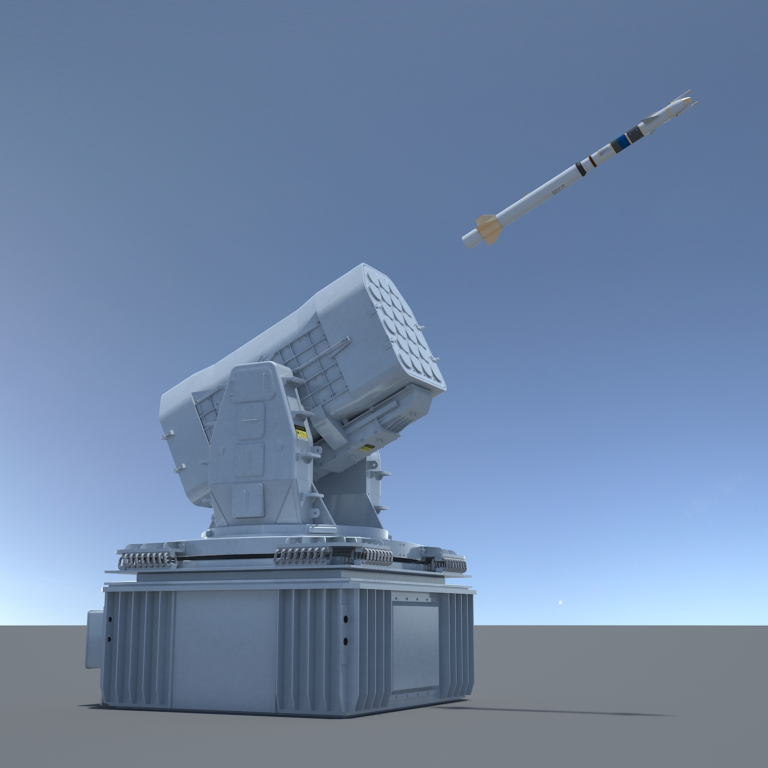 Mk-49 gmls rim-116 rolling 3D - TurboSquid 1223757