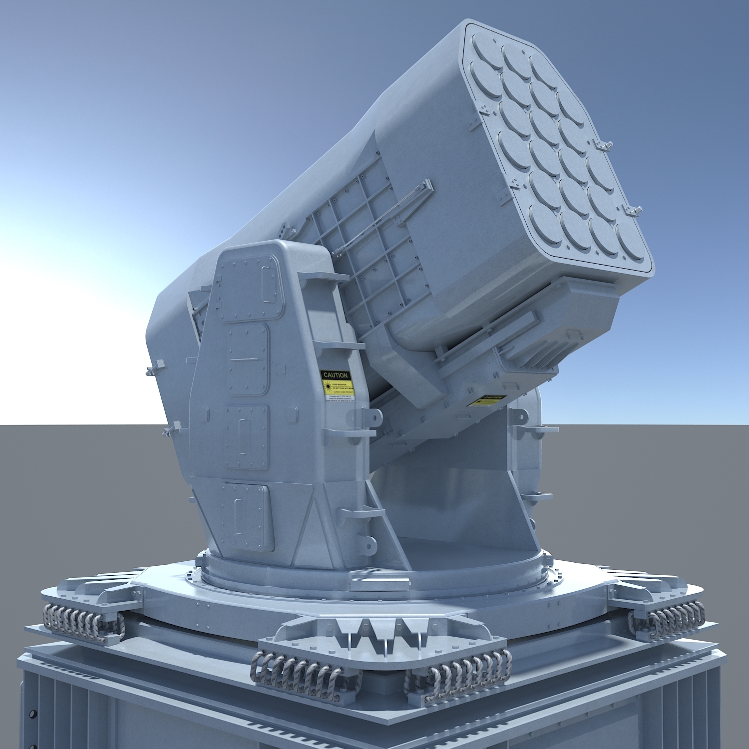 Mk-49 (GMLS) + RIM-116 Rolling Airframe Missile (RAM) 3D-Modell ...