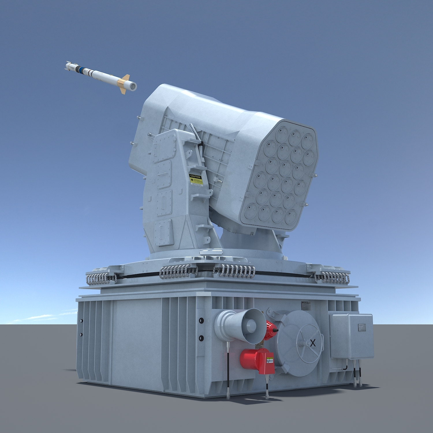 Mk-49 gmls rim-116 rolling 3D - TurboSquid 1223757