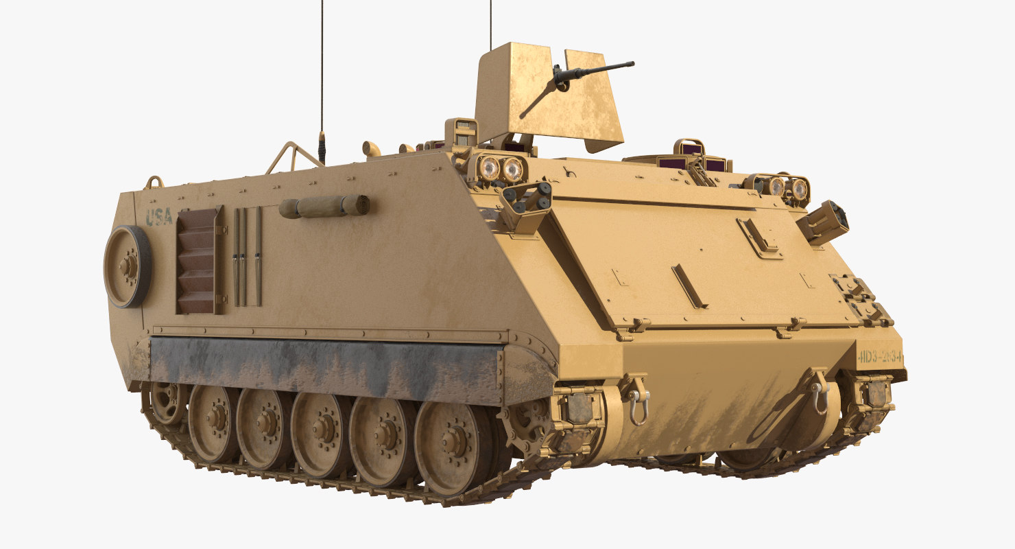 Armoured personnel carrier m113 model - TurboSquid 1223800
