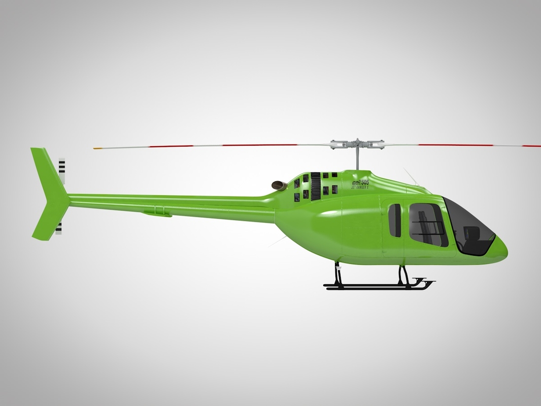 Bell 505 3D - TurboSquid 1223809