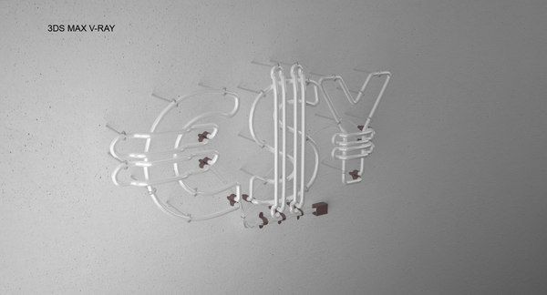 3D neon fluorescent light dollar symbol - TurboSquid 1223932