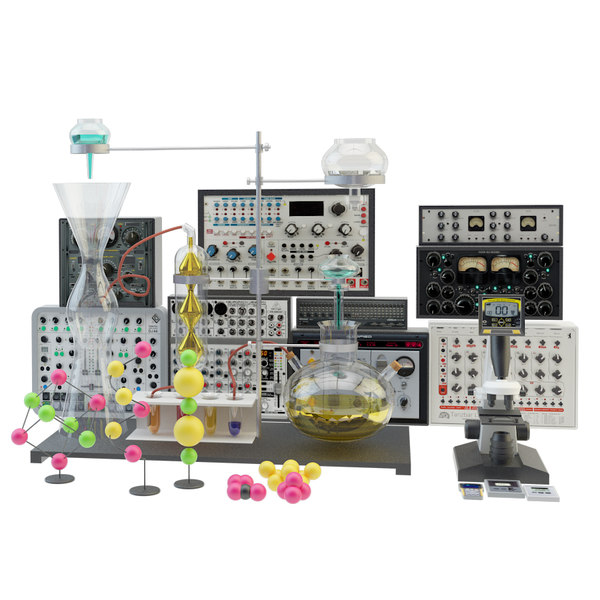 Medical laboratory set 2 3D model - TurboSquid 1224004