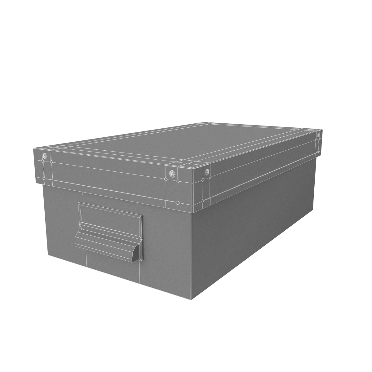 Free kassett storage boxes 3D model - TurboSquid 1224016