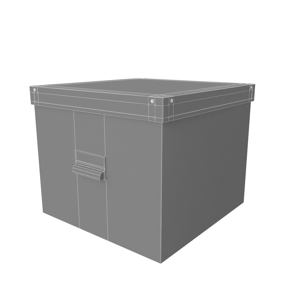 Free kassett storage boxes 3D model - TurboSquid 1224016