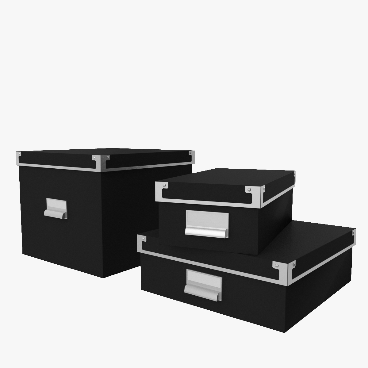 Free kassett storage boxes 3D model - TurboSquid 1224016