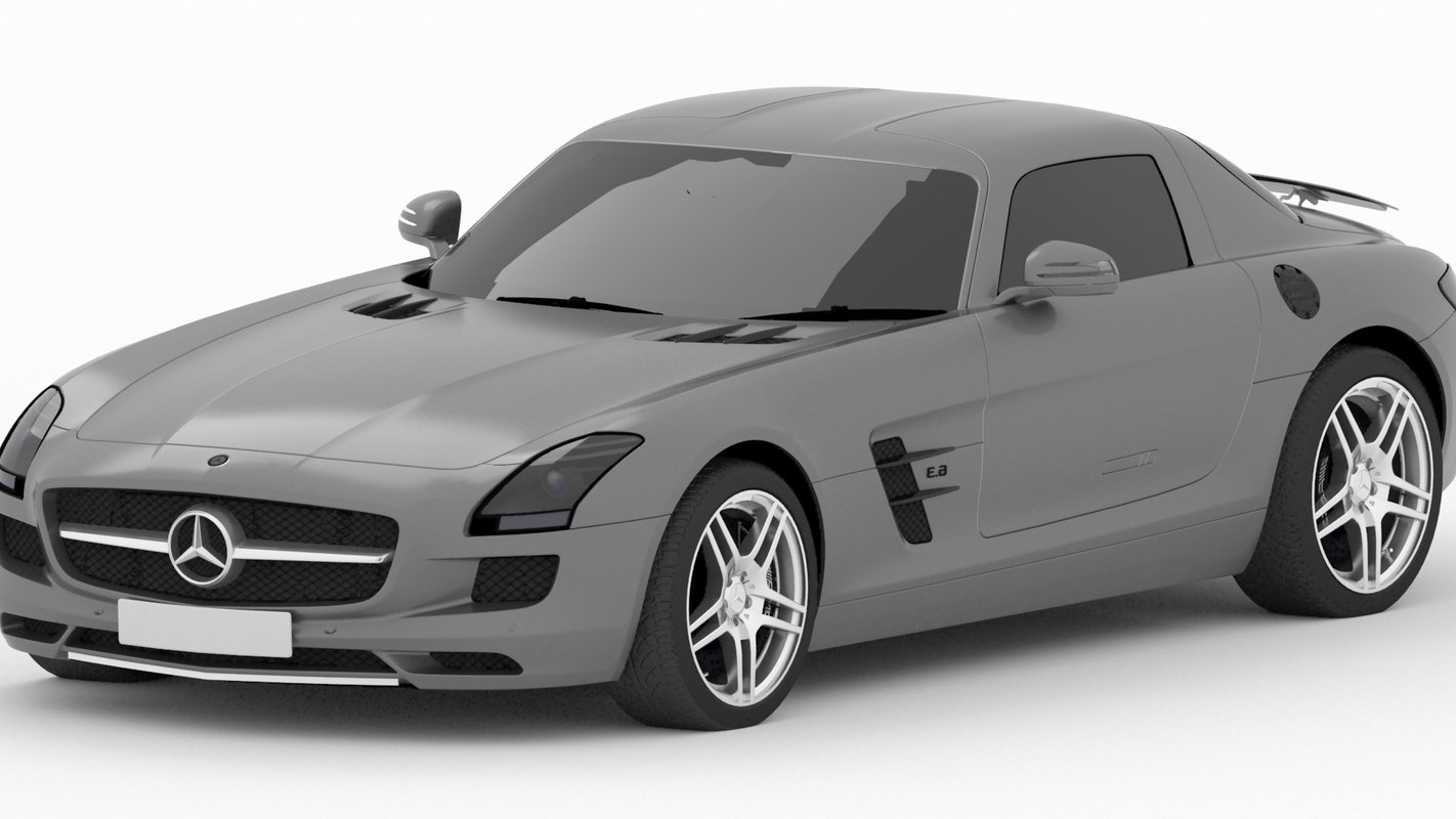 Mercedes sls amg 3D model - TurboSquid 1224043