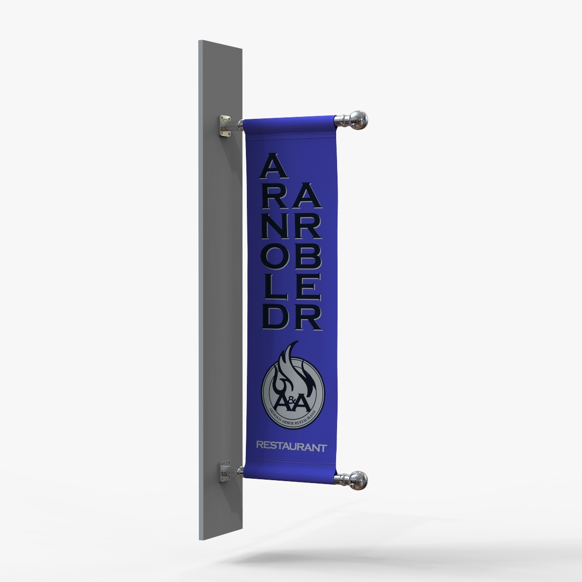 3D model flex banner flag - TurboSquid 1224120