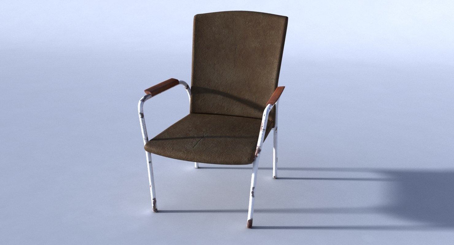 modelo 3d Vieja silla oxidada - TurboSquid 1224121