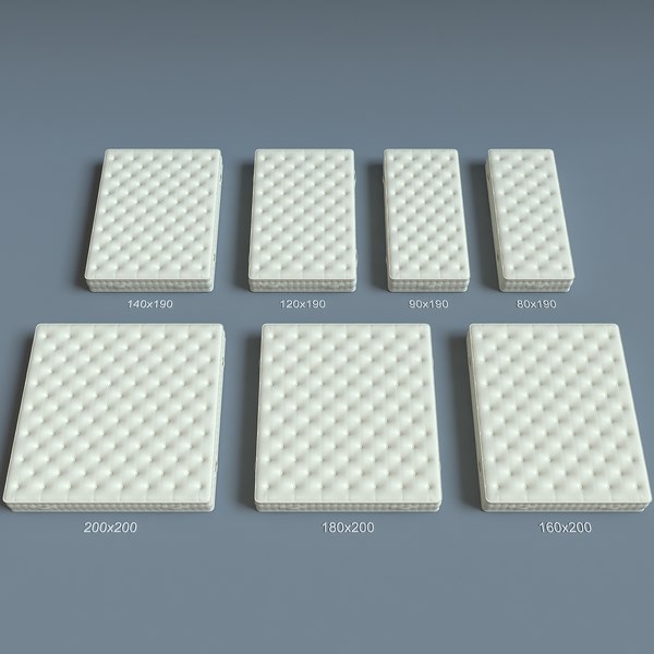 Free 3D Mattress Models | TurboSquid