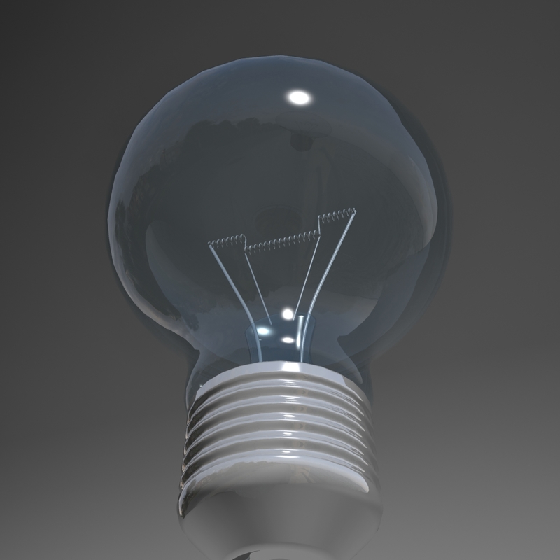 Light bulb 3D model - TurboSquid 1224167