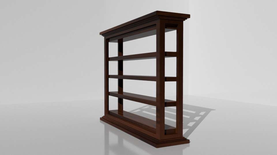 3D shelves model - TurboSquid 1224196